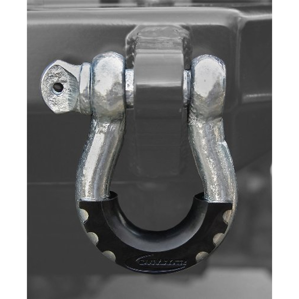 Daystar, Black D-Ring Shackle Isolator pair, protect your bumper and reduce rattling, KU70056BK, Made in America