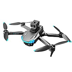 HK138 Drones With Camera For Adults 4k Hd Auto Return Intelligent Obstacle Avoidance One-Touch Take-Off And Landing Beauty Shot Dron (Black)