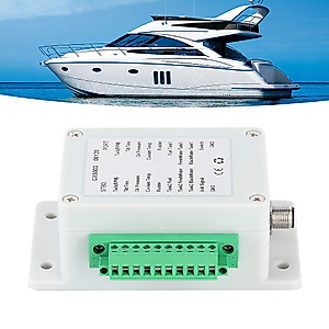 Analog to Nmea 2000 Converter NMEA2000 Converter 9‑32V DC Waterproof Converter Box Convert Sensor Singal to NMEA2000 IP67 for Boat Yacht