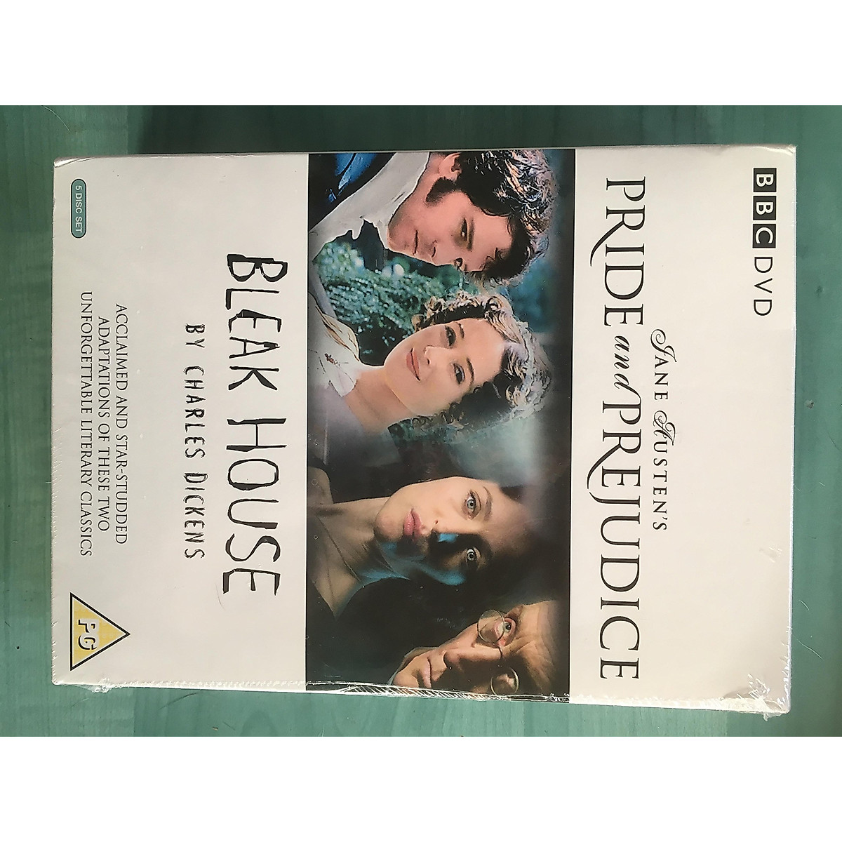 Jane Austen's Pride and Prejudice & Bleak Houe by Charle Dickens BBC 5 DVD Box-Set