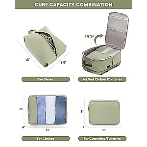 LOVEVOOK Laptop Backpack Purse for Women Waterproof Teacher Nurse Bag, 17.3 Inch Work Laptop Bag with USB Port, Business Travel Computer Backpack, Large College Bookbag, Beige-Khaki