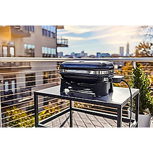 Weber Lumin Outdoor Electric Barbecue Grill, Black - Great Small Spaces such as Patios, Balconies, and Decks, Portable and Convenient