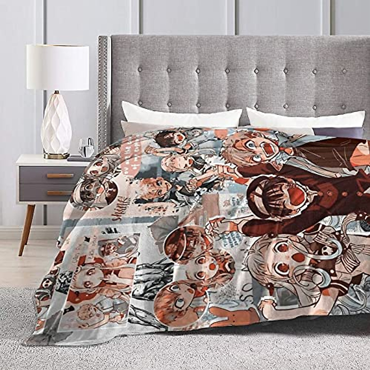 Toilet-Bound Hanako-kun Soft and Comfortable Warm Fleece Blankets Beach Blanket Picnic Blankets Throw Blankets (50"x40")