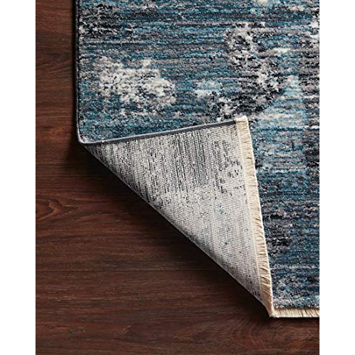 Loloi II Samra SAM-05 Dove / Sky Abstract Area Rug 11'-6" x 15'-7"