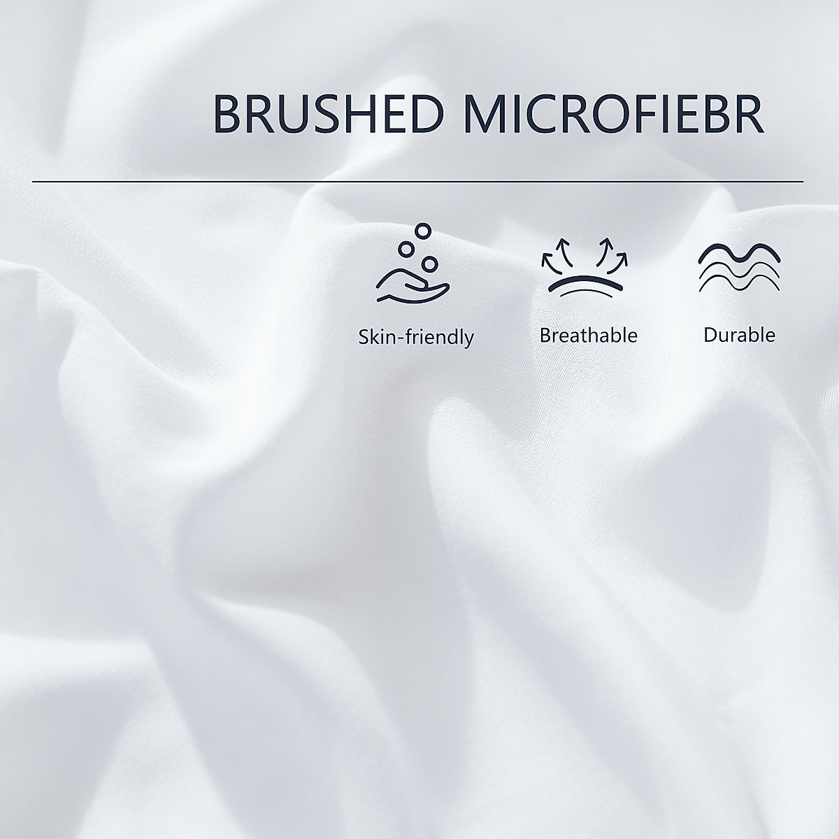 ZPECC Pillow Cases Standard Size 24 Pack - Bulk White Pillowcases with Envelope Closure, Pillow Covers for Home, Camping, Travel Essentials (24 Pack,20x26,White)