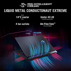 ASUS ROG Strix G15 (2022) Gaming Laptop, 15.6” 165Hz IPS QHD Display, NVIDIA GeForce RTX 3070 Ti, AMD Ryzen 9 6900HX, 16GB DDR5, 1TB SSD, Per-Key RGB Keyboard, Windows 11 Home, G513RW-ES94