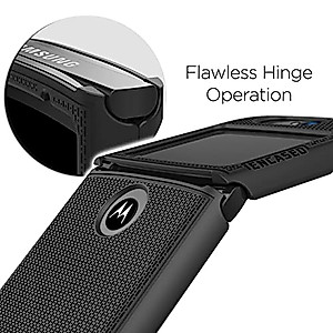 Encased DuraClip Holster for Motorola RAZR 5G Belt Clip Case (Ultra Slim, Flip Design)