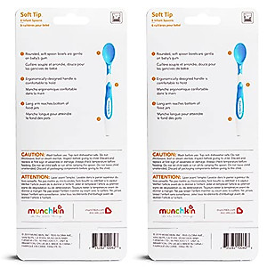 Munchkin 12 Piece Soft-Tip Infant Spoons