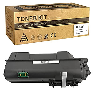 VICTORSTAR Compatible Toner Cartridge TK1162 / TK-1162 Black for Kyocera ECOSYS P2040dn P2040dw Laser Printers