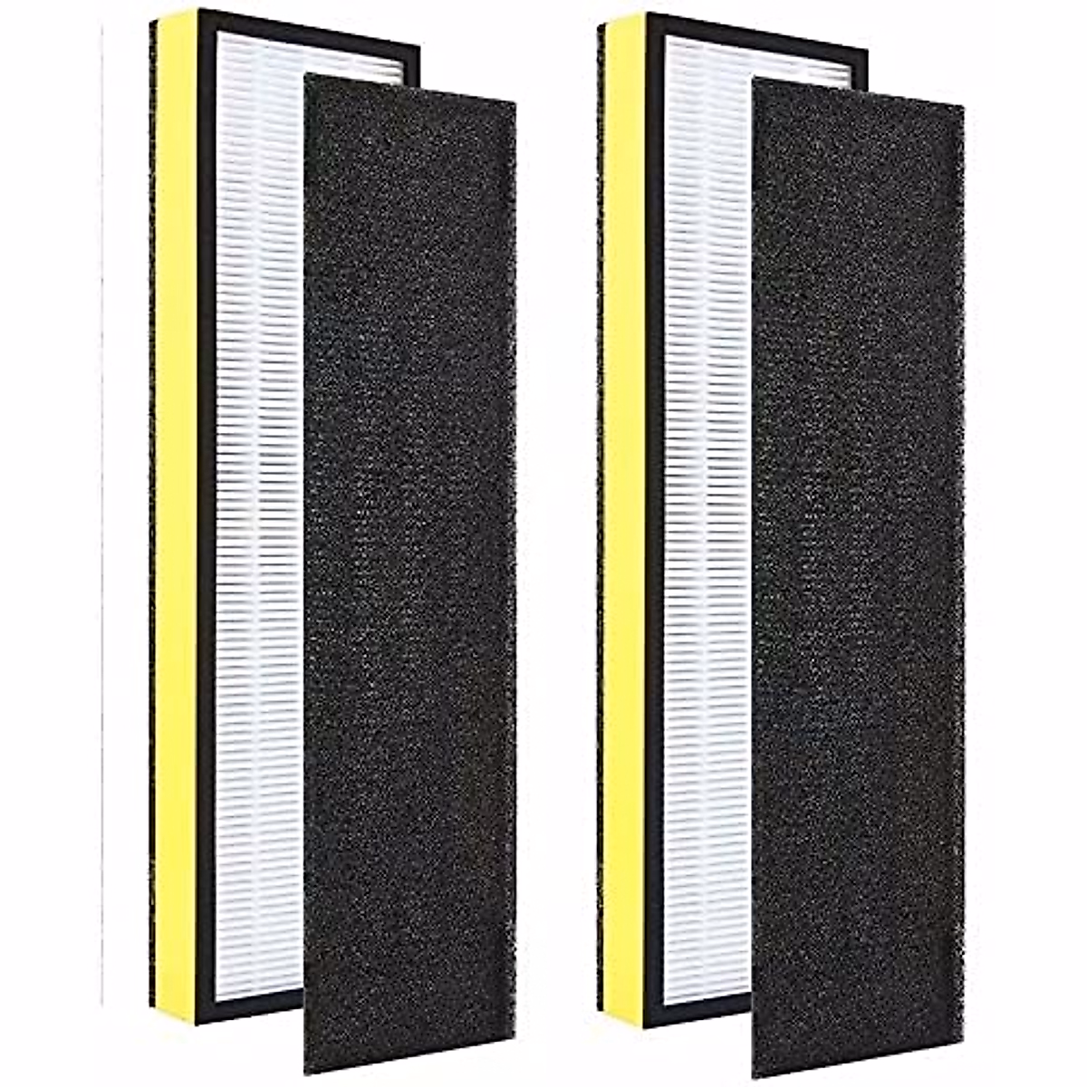 ANBOO 2Pack-Air Purifier Filter FLT5000 HEPA Replacement Filter C Compatible with Germguardian FLT5000/FLT5111 FLT5250PT,AC5000, AC5000E, AC5250PT, AC5350B, AC5350BCA, AC5350W, AC5300B