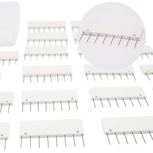 LAMXD Knit Blockers & Pin Kit,Knit Blocking Combs – Set of 25 Combs for Blocking Knitting, Crochet, Lace or Needlework Projects – Extra 100 T-pins – for use with Blocking Mats for Knitting Mat…