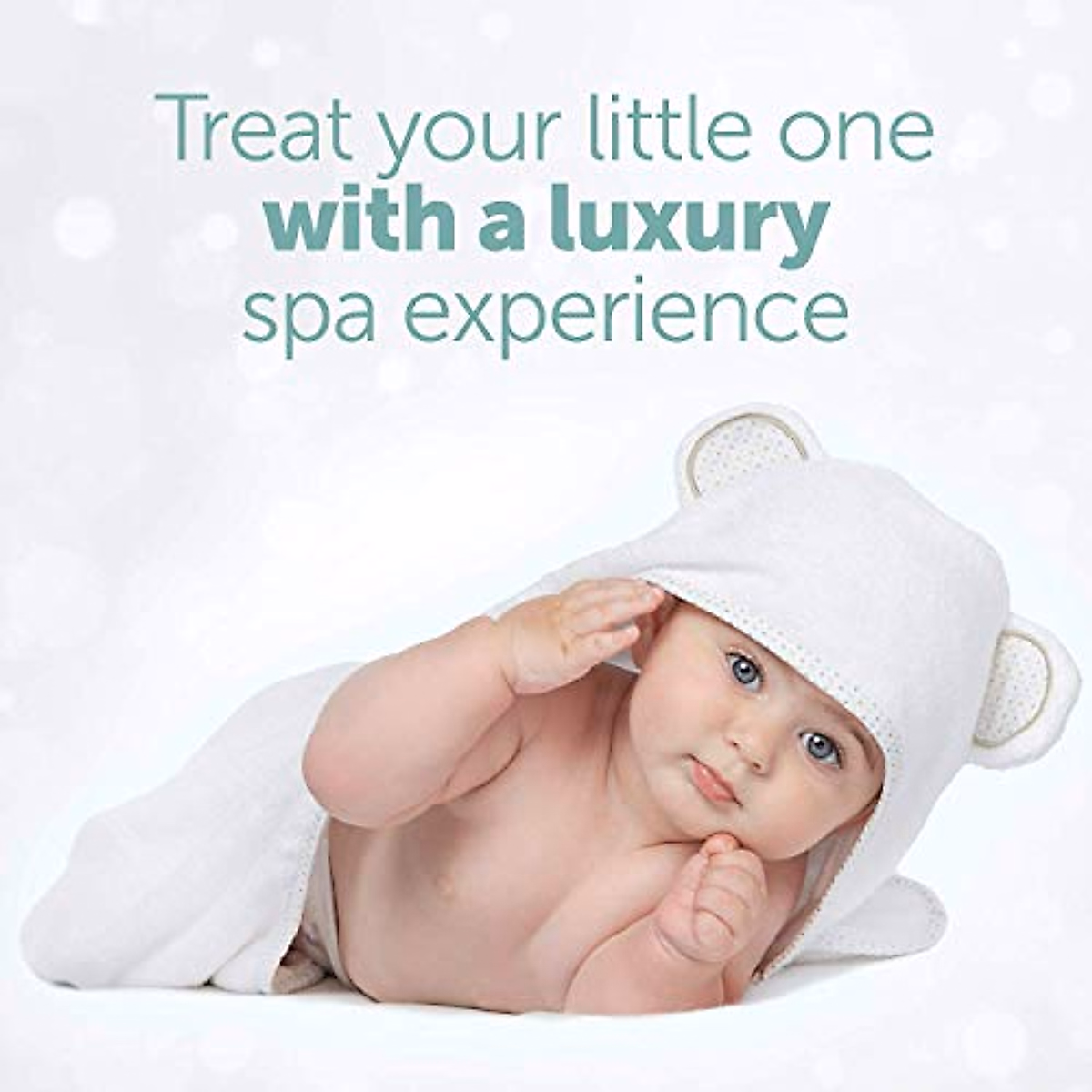 MINIBOO Hooded Baby Towel - Ultra-Soft and Hypoallergenic Rayon from Bamboo Baby Towels for Newborns, Infants, and Toddlers - Super Absorbent Baby Bath Towels