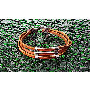 Silver Creek Leather Co Realeather Latigo Leather Lace for Crafts and Jewelry Making, 1/8" x 50', Dark Brown