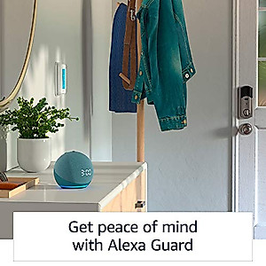 Certified Refurbished Echo (4th Gen) with clock | With premium sound, smart home hub, and Alexa