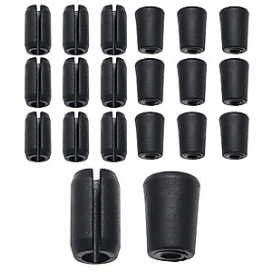 Maxmoral 10 Sets Black Kitchen Sink Rack Feet for Sink Bottom PVC Sink Protector with Bumpers Farmhouse Sink Replacement Feet for Sink Grid (10 Rack Feet and 10 Bumpers)