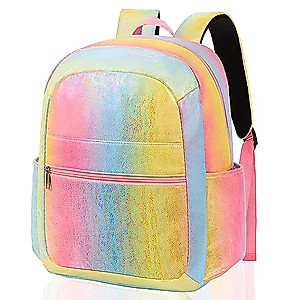 WTUST Backpack for Girls Kids, Preschool Bookbag School Backpack for Kindergarten Toddlers Elementary, Back to School Supplies, Summer Camping Backpack, Cute Pink Girls Classic School Backpack