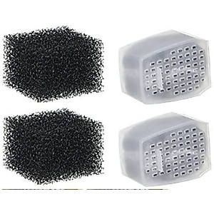 Supreme (Danner) ASP11728 Polyester and Foam Ovation 1000 Replacement Filter Media for Aquarium (2 Pack)