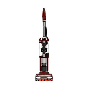 Shark QU202Q DuoClean Slim Upright Vacuum (Red) (Renewed)