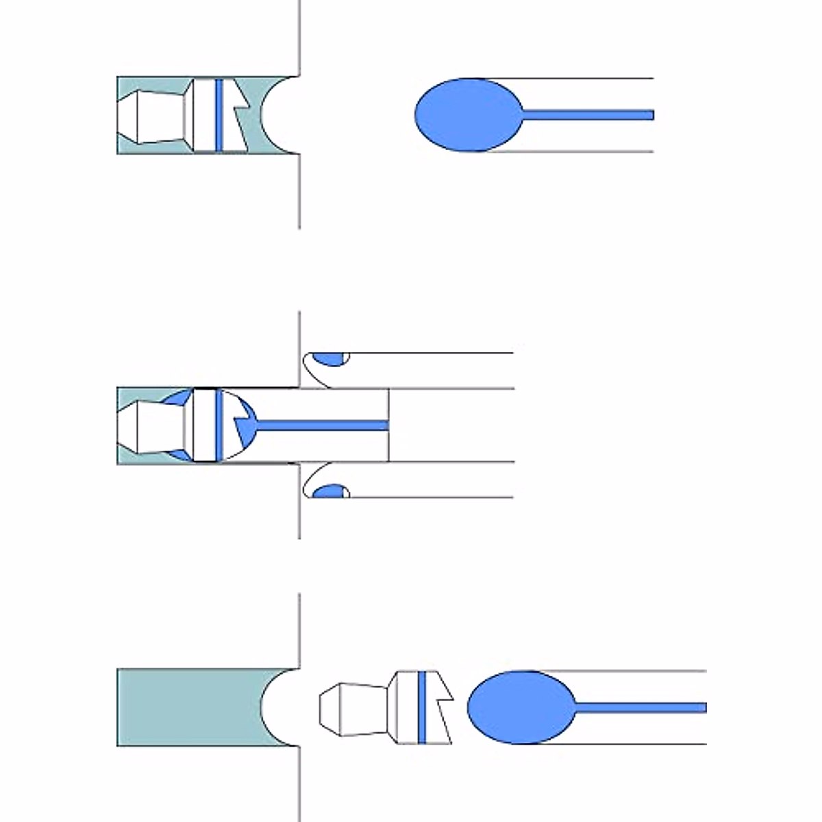 kenddeel Headphone Plug Extraction Tool- Remove Broken Headphone Plug from Headphone Jack of Mobile Devices