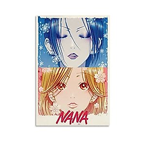 AZRASH Anime Nana Poster Canvas Gifts Wall Art Posters Print Modern Bedroom Decor 12x18inch(30x45cm)