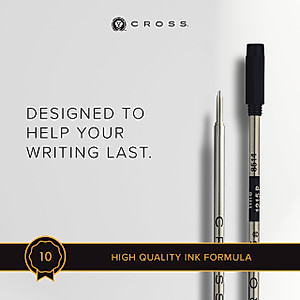 Cross Ballpoint Pen Refill - Black - Fine - Dual Pack