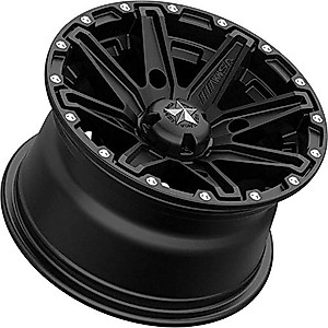 MSA Offroad Wheels MA33 16X7 4X156 S-BLK 10MM - M33-06756