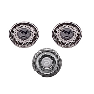 Super-sharp 3 pcs Replacement Shaver Blades For PHILIPS NORELCO RQ12 Series Sensotouch 3D 1280X 1290X 1250XCC