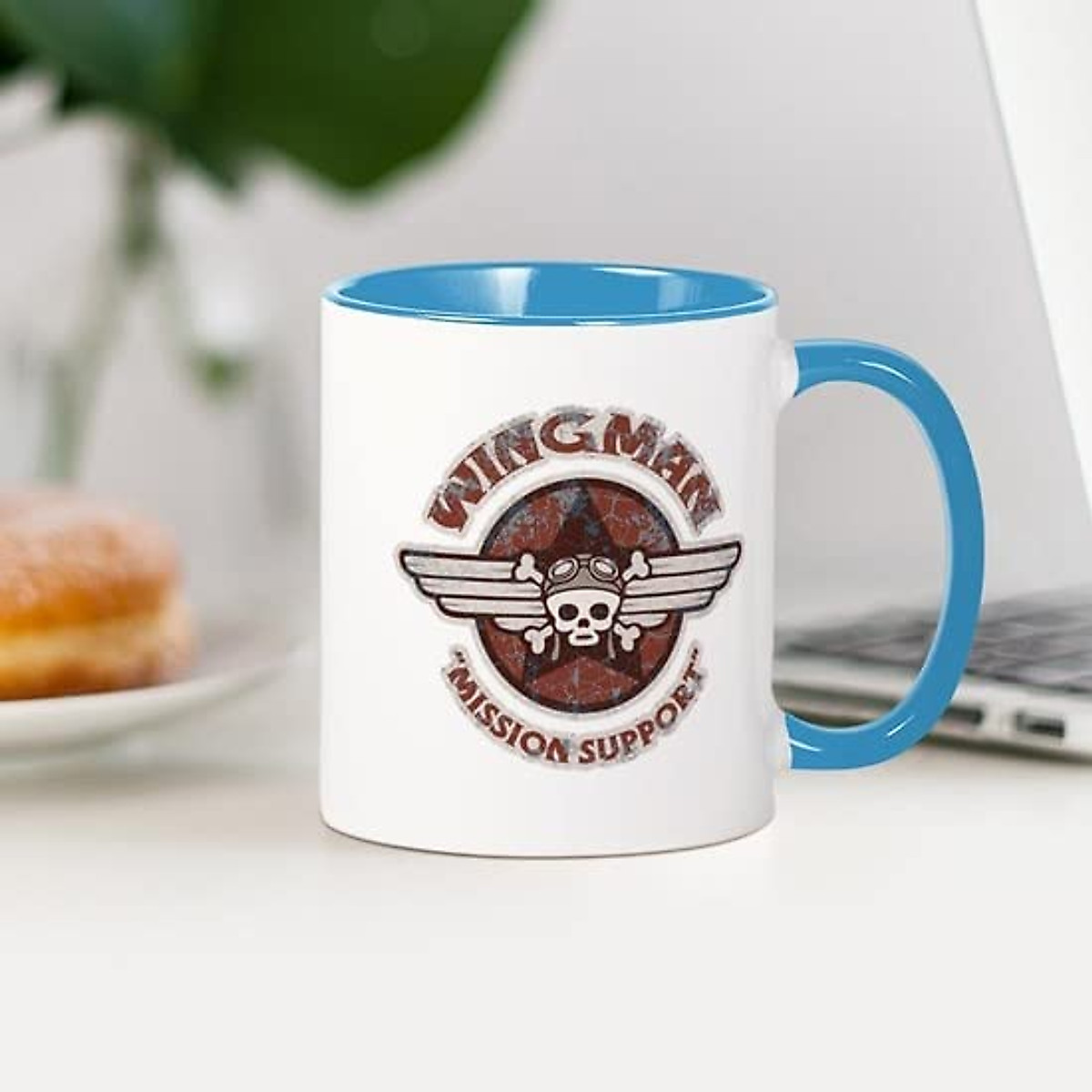 CafePress Pirate Pilot Wingman Mug Ceramic Coffee Mug, Tea Cup 11 oz