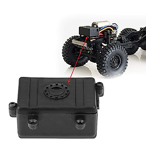 RC Receiver Box, 1/10 RC Crawler Radio ESC Receiver Box Accessory for TRX-4 SCX10 90027 SCX10 II 90046 D90