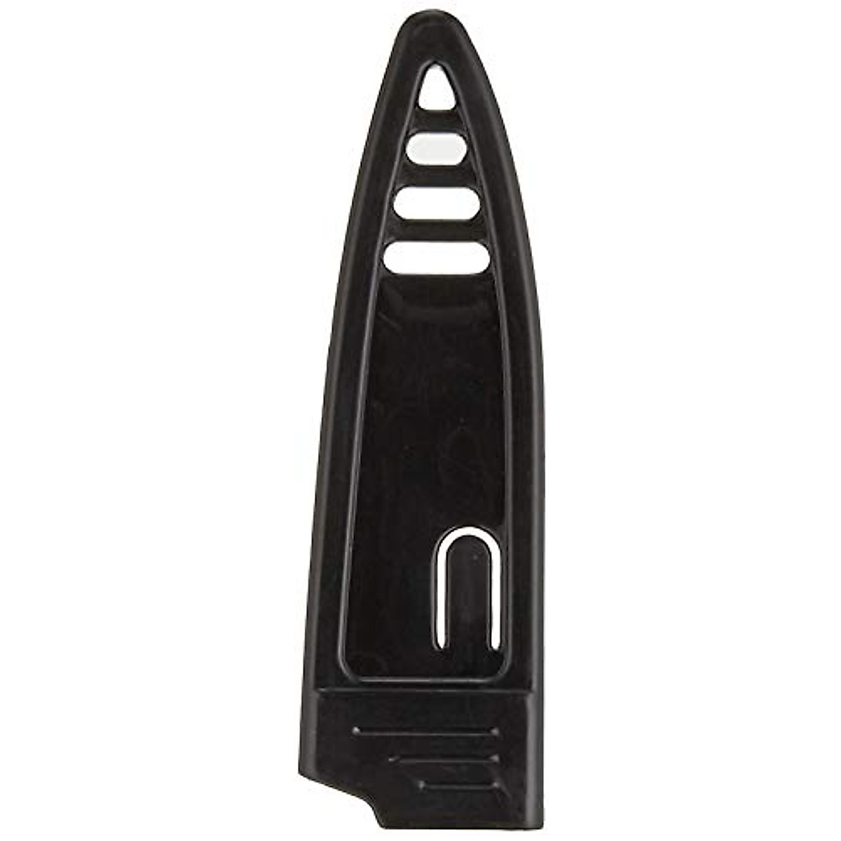 Mercer Culinary Non-Stick Paring Knife with ABS Sheath, 4 Inch, Black, 1 Pack