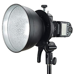 Godox S2 Speedlite Bracket for Godox AD200Pro, AD200, AD400Pro, for V1 Round Head Speedlite, V860II / TT685 / TT350 Series, S-Type Bracket Updated Version Bowens Mount Holder