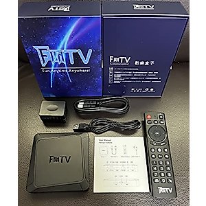 HTV Box funtv Box Chinese 2023 Funtv5 Box Voice 最新五代 智能语音版 中文电视盒子 機頂盒 最新 高端 海外家庭必备 電視盒子 300+ 中港台頻道 直播 5天回放 華語 粵語 100k+ 海量高清影視劇集免費看