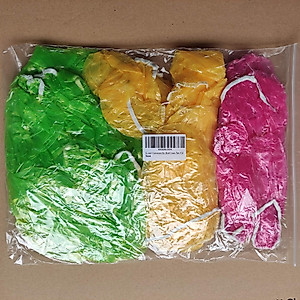 Kerixi Elastic Food Covers with Various Sizes|Reusable Fitted Bowl Covers|Set of 24