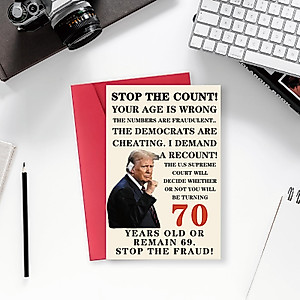 Happy 70 year old Birthday Gifts for Him Her,Best Card for 70 Year Old Mom Dad Grandpa Granny,Naughty 70 th Birthday Decorations for Husband Wife