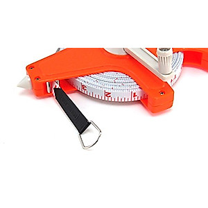 Elitexion 100-Feet Open Reel Fiberglass Tape Measure