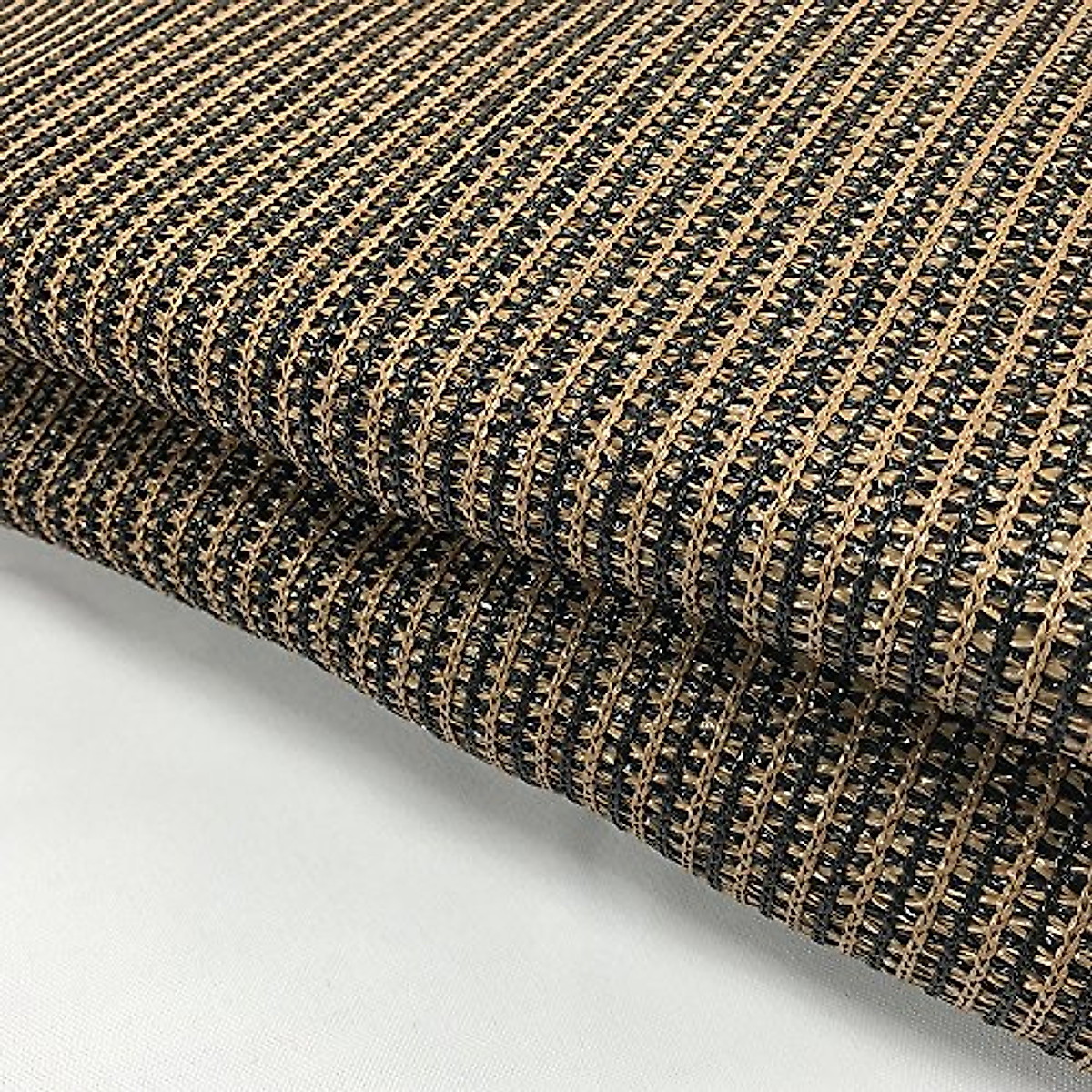 Sun Shade Fabric, UV Shade Cloth - Breathable Sun Screen Fabric, Shade Mesh Fabric - Custom Shade Cloth for Fence, Garden, Backyard, Outdoor, Patio, Pergola, Greenhouse, Barn (4 x 15 FT, Mocha Brown)