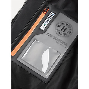 Winter Padded Vest Men Stand Collar Sleeveless Thick Warm Jackets Windproof Thermal Gilet Coats Bright EN8 XL