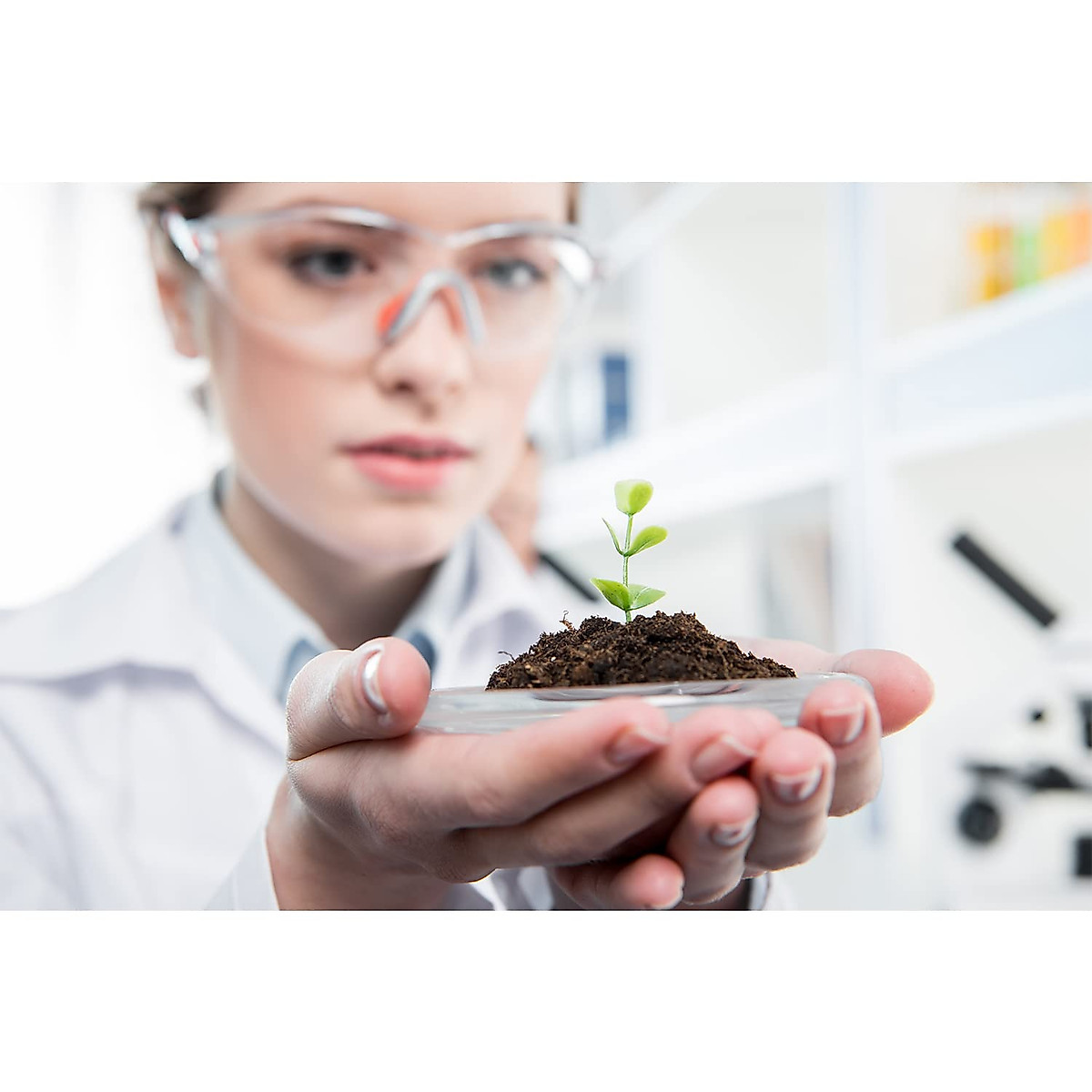 20 Pack Plastic Petri Dishes with Lids, 90 x 15mm Bioresearch Sterile Petri Dish, Culture Dishes for School Science Projects, Seeding, Storage, Biological Themed Party