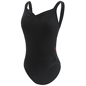 Daydance Tank Black Leotards for Women Ballet, Princess Sleeveless Gymnastics Leotards for Dance