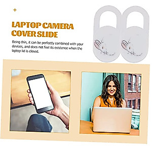 SOLUSTRE Laptop Camera Cover Slide Laptop Camera Cover Slide Computers Laptops 4pcs Slide Computer Slider Privacy Camera Cover Laptop Webcam Computer Camera Webcam Cover Webcam Cover