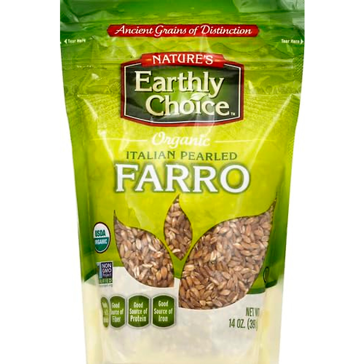 Nature's Earthly Choice - Organic Italian Pearled Farro - 14 oz.