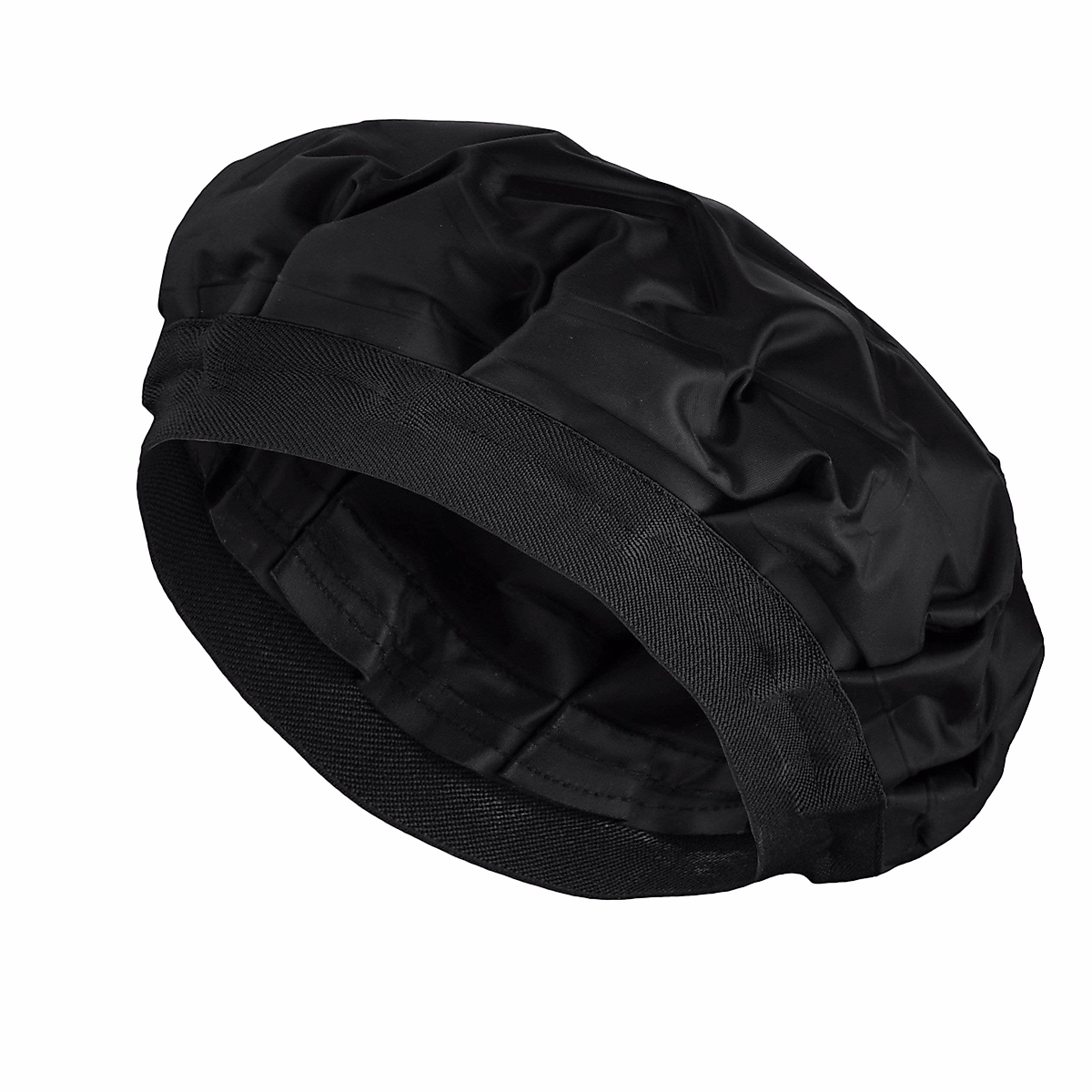 Tifara Beauty Deep Conditioning Cordless Heat Cap for Spa Care at Home, Gel Thermal Technology for Scalp Treatment, Natrual Hair Steamer Gel Cap, Black