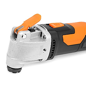WEN Oscillating Multi-Tool Kit, 3.5A Variable Speed with Accessories and Carrying Case (MT3537)