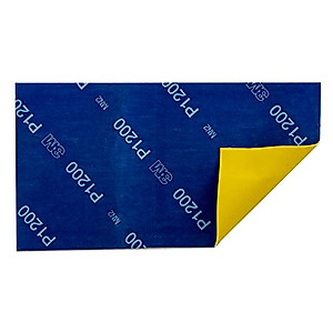 3M Super Flexible Sanding Sheets, 31851, 400 Grit, 3.4 in x 5.5 in, 3 Sheets Per Pack