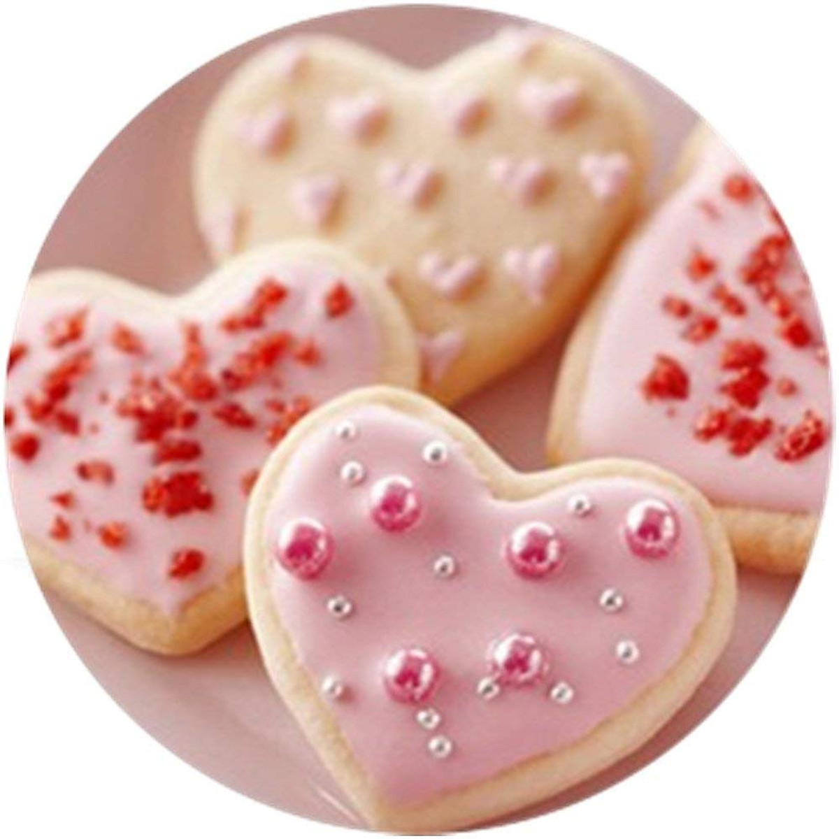 Stainless Steel Heart Sandwich Cookie Cutter Baking Mold