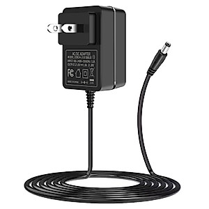 TKDY 18V 1A DC Power Supply Adapter, 110-240V AC to DC 18Volt US Plug fit for 18Vdc 1000mA 750mA 500mA Power Cord for Logitech Squeezebox Wi-Fi Internet Radio.