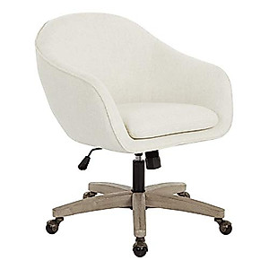 OSP Home Furnishings Nora Office Chair, Linen
