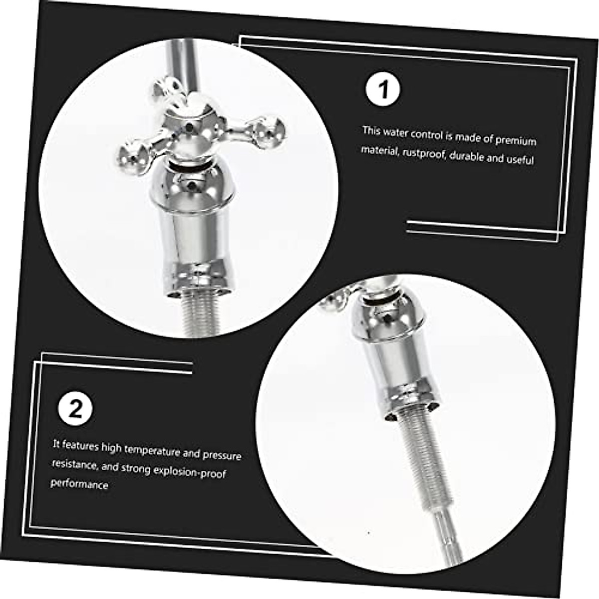 SOLUSTRE Sink Faucet Sink Faucet Water 2pcs System for Osmosis Purifier Steel Reverse Dispenser Filtration Drinking Faucet Stainless Purification Water Tap Water Water Water Spigot