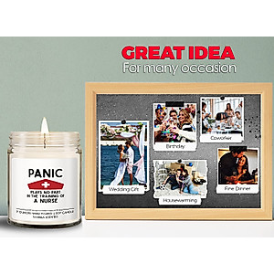 Flairy Land Nurse Vanilla Candle - Plays no Part in The Training - Nurse Assistant Caretaker Nurse Student Graduation Nursery RN Registered Nurse Practitioner