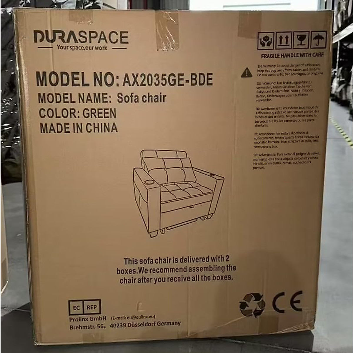 DURASPACE 39 Inch Sleeper Chair 3-in-1 Convertible Chair Bed Pull Out Sleeper Chair Beds Adjustable Single Armchair Sofa Bed with USB Ports, Side Pocket, Cup Holder (Forest Green Linen)